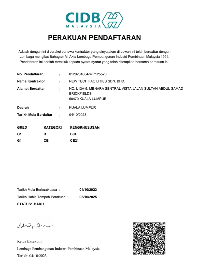 About Us – New Tech Facilities